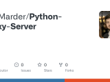 Github Timmarder Python Proxy Server