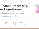 Github Rust Python Packaging Py Package Format Python Package Format