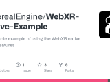 Github Etherealengine Webxr Native Example Very Simple Example Of