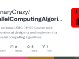 Github Ordinarycrazy Parallelcomputingalgorithm This Is A Personal