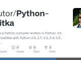 Github Neutor Python Nuitka Nuitka Is A Python Compiler Written In