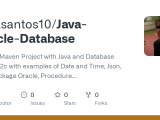 Github Maasantos10 Java Oracle Database Eclipse Maven Project With