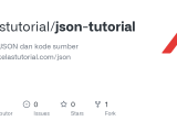 Github Kelastutorial Json Tutorial Tutorial Json Dan Kode Sumber