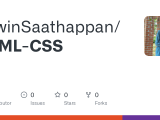 Github Aswinsaathappan Html Css