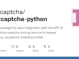 Github Nextcaptcha Nextcaptcha Python Python 3 Package For Easy