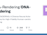 Github Dna Rendering Dna Rendering Dna Rendering A Diverse Neural