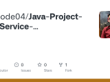 Github Ritscode04 Java Project Ac Service Management System