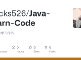 Github Rocks526 Java Learn Code Java基础学习代码