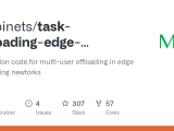 Github Mobinets Task Offloading Edge Computing Simulation Code For