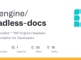 Github Wpengine Headless Docs Deprecated Wp Engine Headless