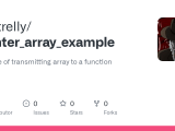 Github Rastrelly Pointer Array Example Example Of Transmitting Array