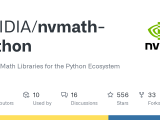 Github Nvidia Nvmath Python Nvidia Math Libraries For The Python