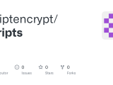 Github Scriptencrypt Scripts