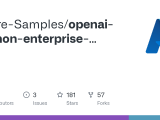 Github Azure Samples Openai Python Enterprise Logging
