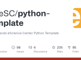 Github Nlesc Python Template Netherlands Escience Center Python Template