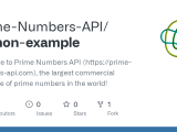 Github Prime Numbers Api Python Example Welcome To Prime Numbers Api
