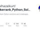 Hackerrank Python Solutions Solutions 010 Nested Lists Md At Master