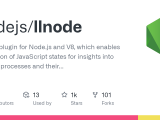 Github Nodejs Llnode An Lldb Plugin For Node Js And V8 Which