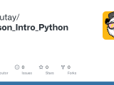 Github Tuleutay Lesson Intro Python