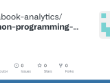 Github Databook Analytics Python Programming Assignments