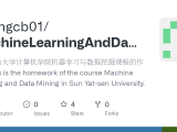 Github Onewaylab Machinelearninganddatamininglab