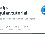 Github Infodp Angular Tutorial Tutorial De La Documentación Oficial