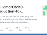 Cs110 Introduction To Computing Programming In Python Project 4 Markov