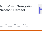 Github Robmorris1990 Analysis On Weather Dataset Python
