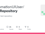 Github Automationuiuser Testrepository This Is A Test Repository