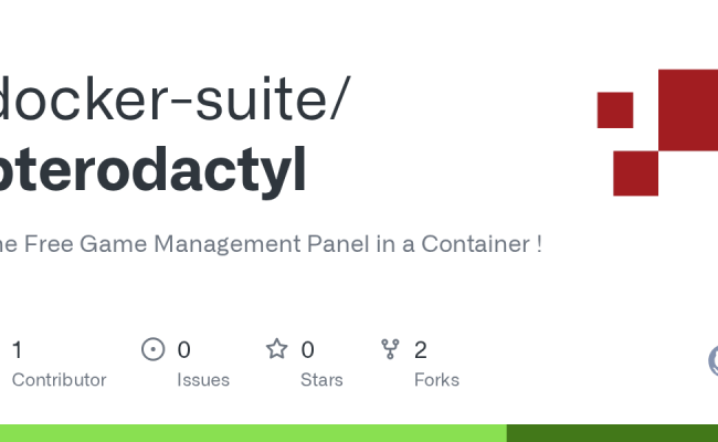 GitHub - Docker-suite/pterodactyl: The Free Game Management Panel In A ...