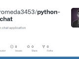 Github Andromeda3453 Python Gui Chat A Python Chat Application