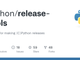 Github Python Release Tools Scripts For Making C Python Releases