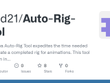 Github Xrod21 Auto Rig Tool The Maya Auto Rig Tool Expedites The