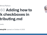 Adding How To Mark Checkboxes In Contributing Md Issue 9660