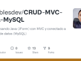 Github Mroblesdev Crud Mvc Java Mysql Crud Usando Java Jform Con