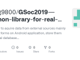 Github Yang9800 Gsoc2019 Python Library For Real Time Data