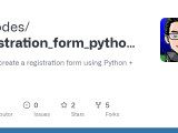 Github Tbcodes Registration Form Python Tkinter How To Create A