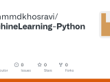 Github Mohmmdkhosravi Machinelearning Python