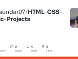 Github Ramsundar07 Html Css Basic Projects