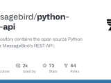 Github Messagebird Python Rest Api This Repository Contains The Open