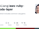 Github Branliang Aws Ruby Lambda Layer A Layer Which Includes Common