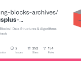 Github Coding Blocks Archives Cplusplus Datastructures Algorithms