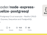 Github Bezkoder Node Express Sequelize Postgresql Node Js Postgresql