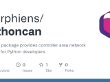 Github Morphiens Pythoncan The Can Package Provides Controller Area