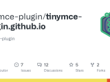 Tinymce Plugin Tinymce Plugin Github Io Show And Tell 演示和告知