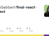 Github Olgagabbert Final React Project