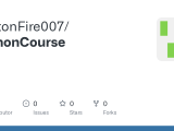 Github Nortonfire007 Pythoncourse