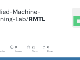Github Applied Machine Learning Lab Rmtl