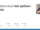 Issues Davidbombal Red Python Scripts Github