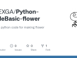 Github Omexga Python Turtlebasic Flower This Is A Python Code For